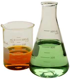 LABORATORIO CLINICO: Matraz y vaso precipitado